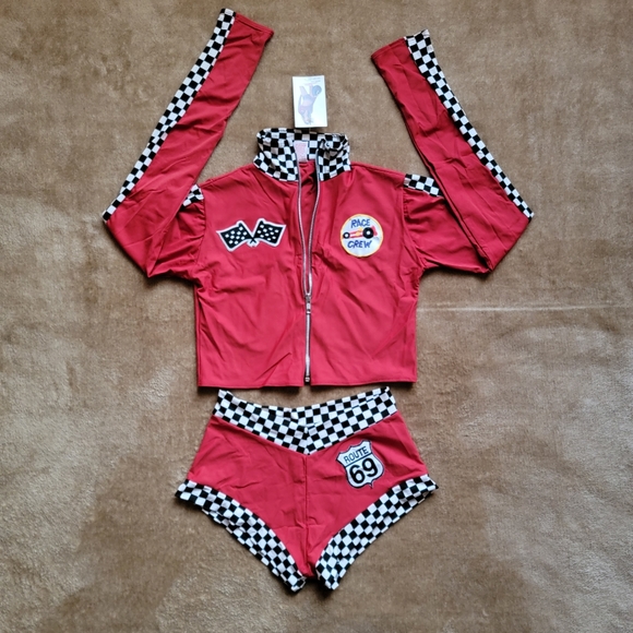 Roma Other Sexy Race Car Girl Costume Size Ml Poshmark